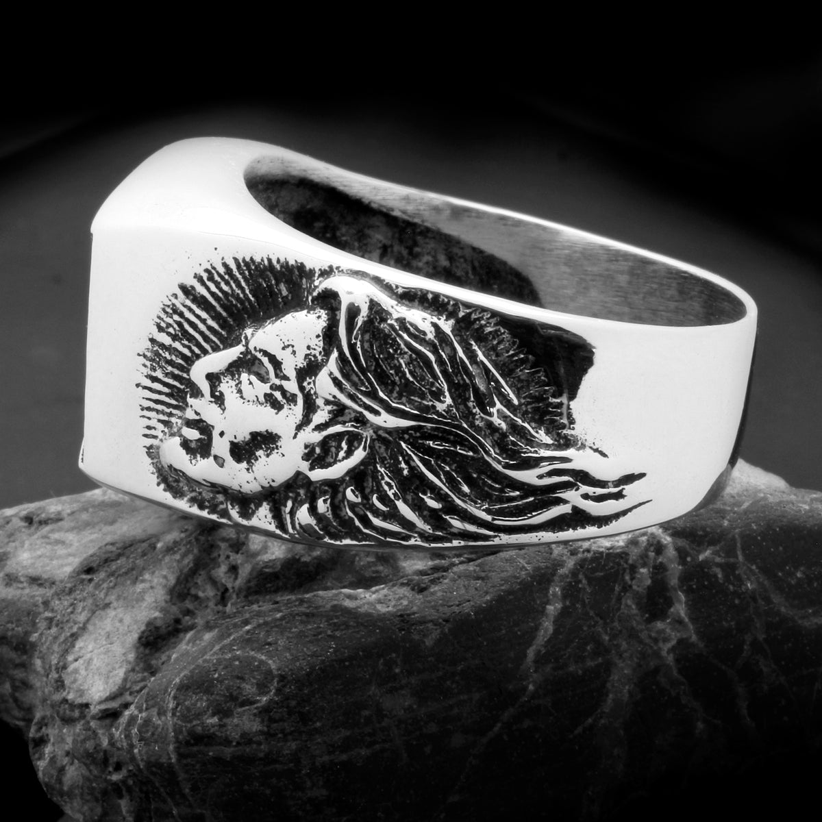 Christian Biker Outreach Jesus Ring – Big Joes Biker Rings