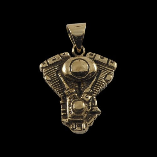 V-Twin Engine Pendant – Big Joes Biker Rings